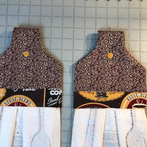 Hanging Kitchen Towel Sewing Pattern: PDF Tutorial With Video (digital ...