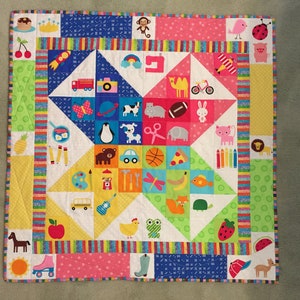 I Spy Quilt Tutorial - PDF Download - Etsy