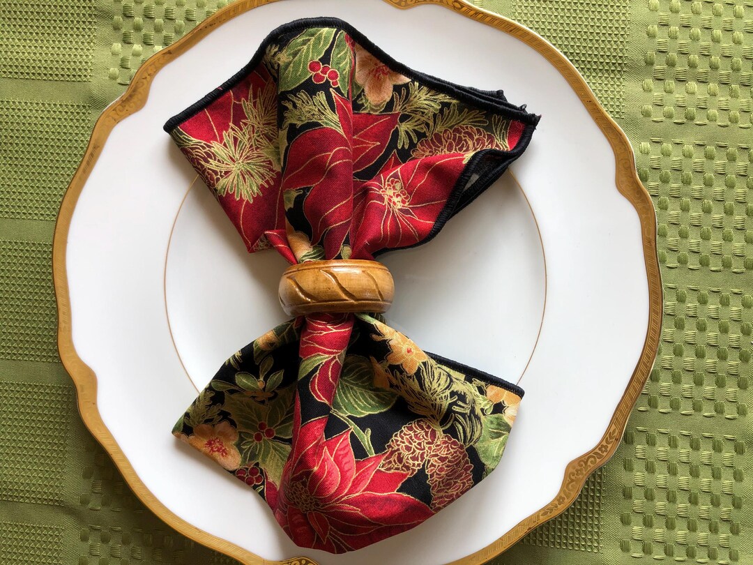 How to Sew a Cloth Napkin (serger Rolled Hem Tutorial) - PDF Download ...