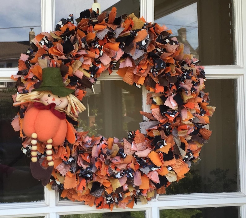 How to Make an Easy No-sew Fabric Wreath - PDF Download - Etsy