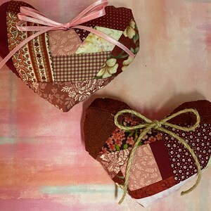 Crazy Patchwork Heart Quilt Pattern - PDF Download - Etsy