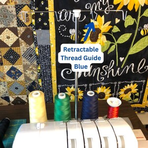 The BEST Tutorial on How to Thread an Overlocker, the Bernina L450 or ...