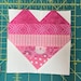 Heart Mug Rug Pattern: Valentine's Day or Mother's Day Sewing Project ...