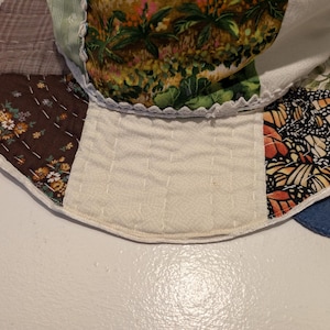 Slouchy Patchwork Witch Hat PDF Tutorial & Pattern | DIY Halloween Hat ...