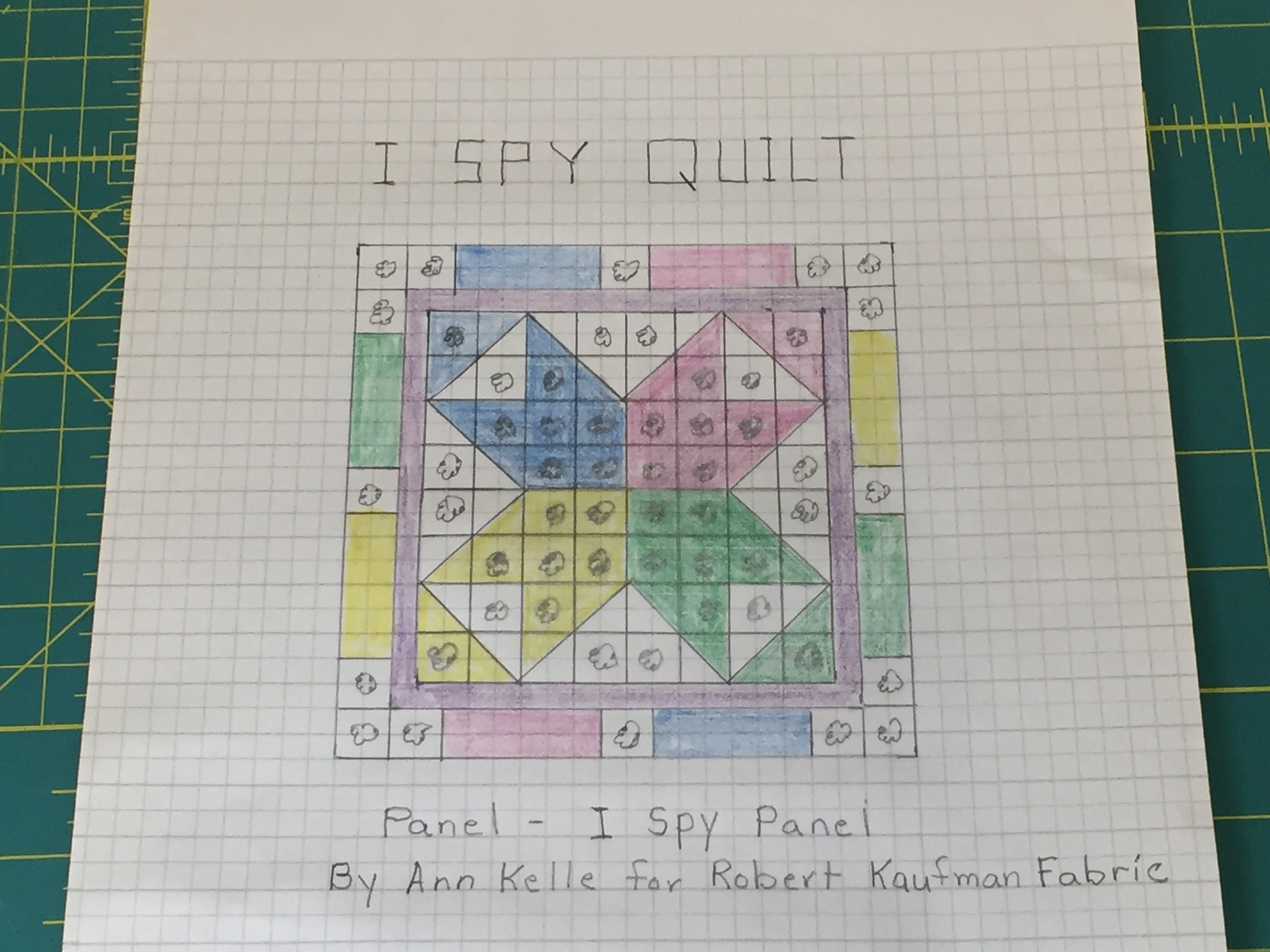 I Spy Quilt Tutorial PDF Download - Etsy