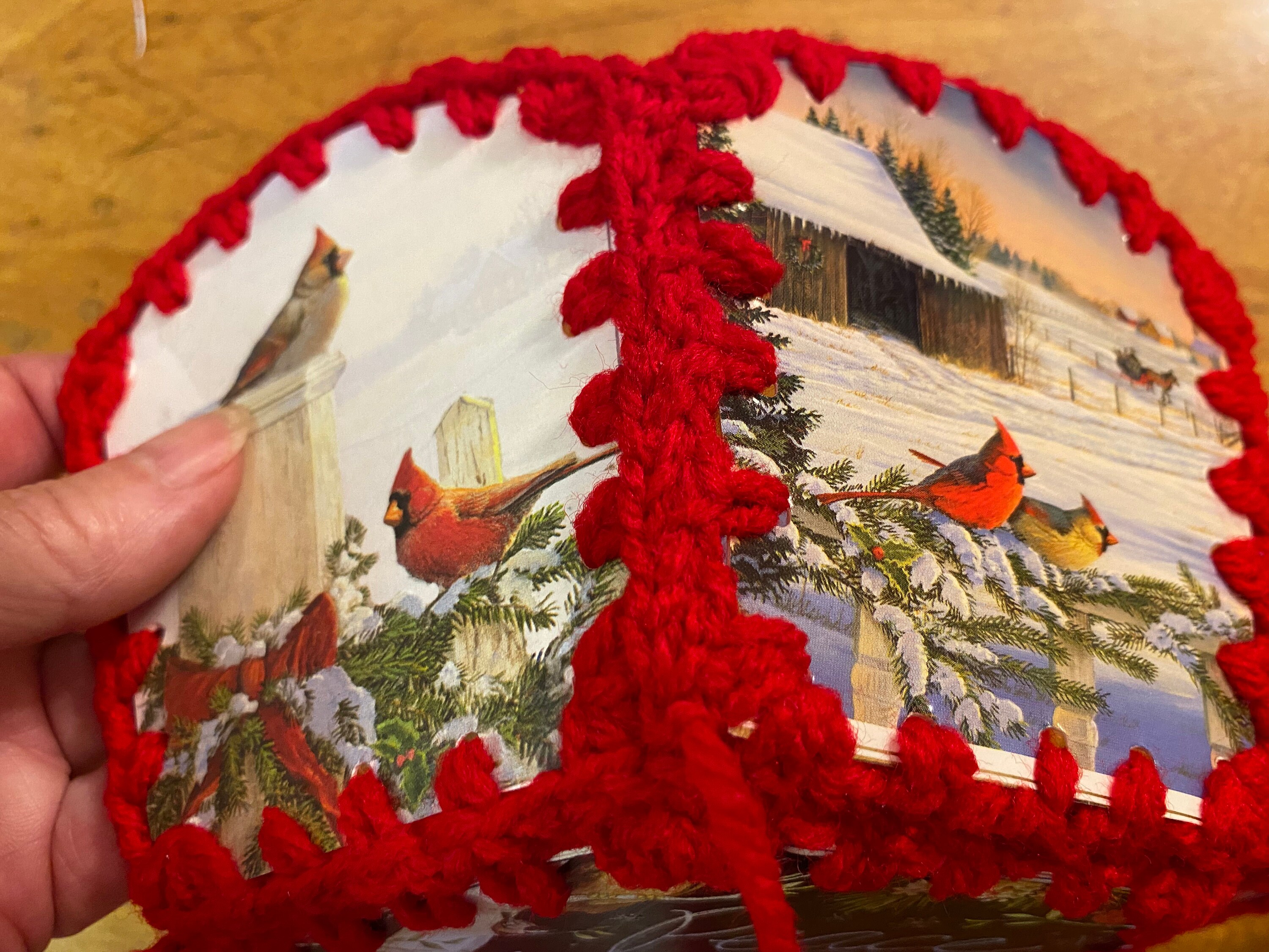Recycle Old Christmas Greeting Cards Into a Basket Tutorial - PDF ...