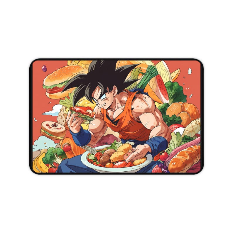 Anime Goku Desk Mat, Custom Gaming Mouse Pad, Extended Desk Pad ...