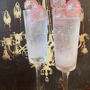 Fake/faux Drink Pink Bubble Champagne Decor Staging Photo Prop - Etsy