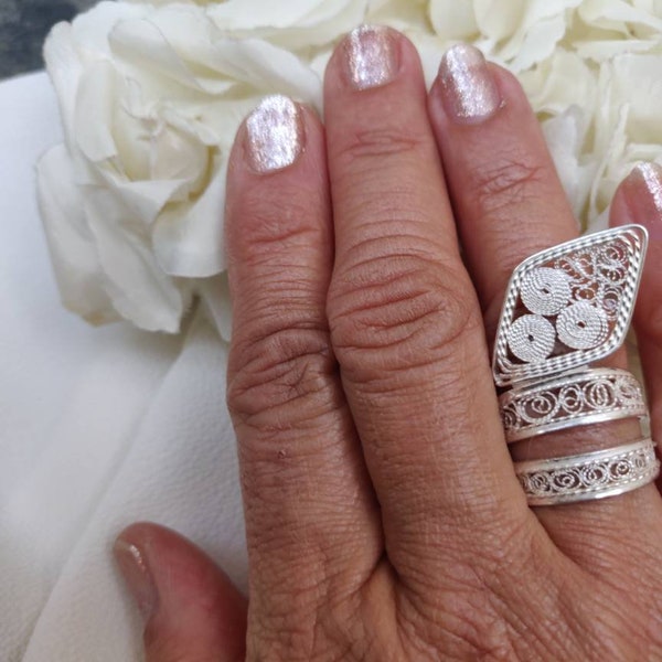 Unusual Silver Ring - Etsy