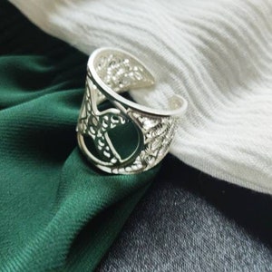 Wide Sterling Silver Filigree Open Work X Statement Ring, Twisted Rope ...