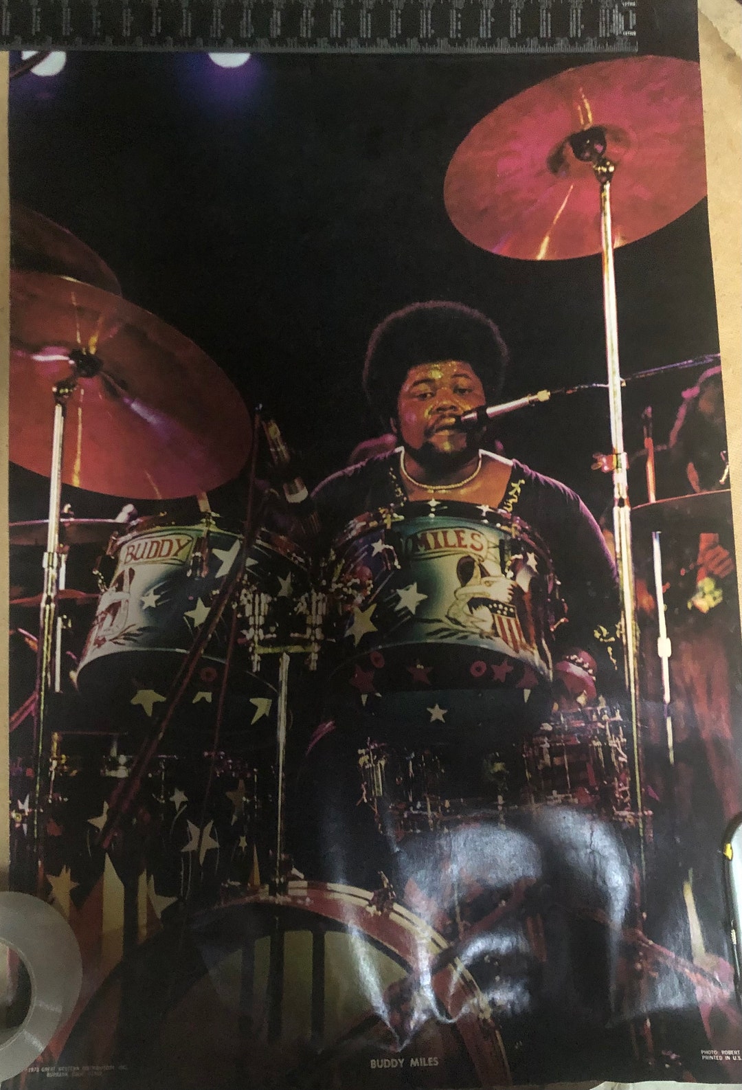 1973 Buddy Miles Poster - Etsy