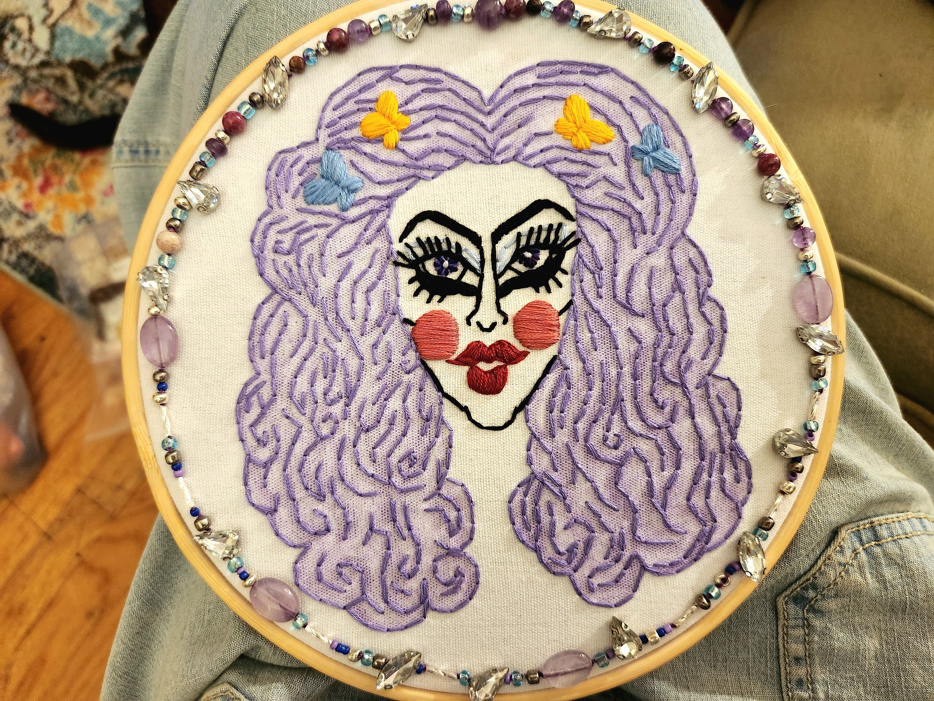 Crystal Methyd Drag Queen Embroidery Signature Make-up Mug 8" - Etsy