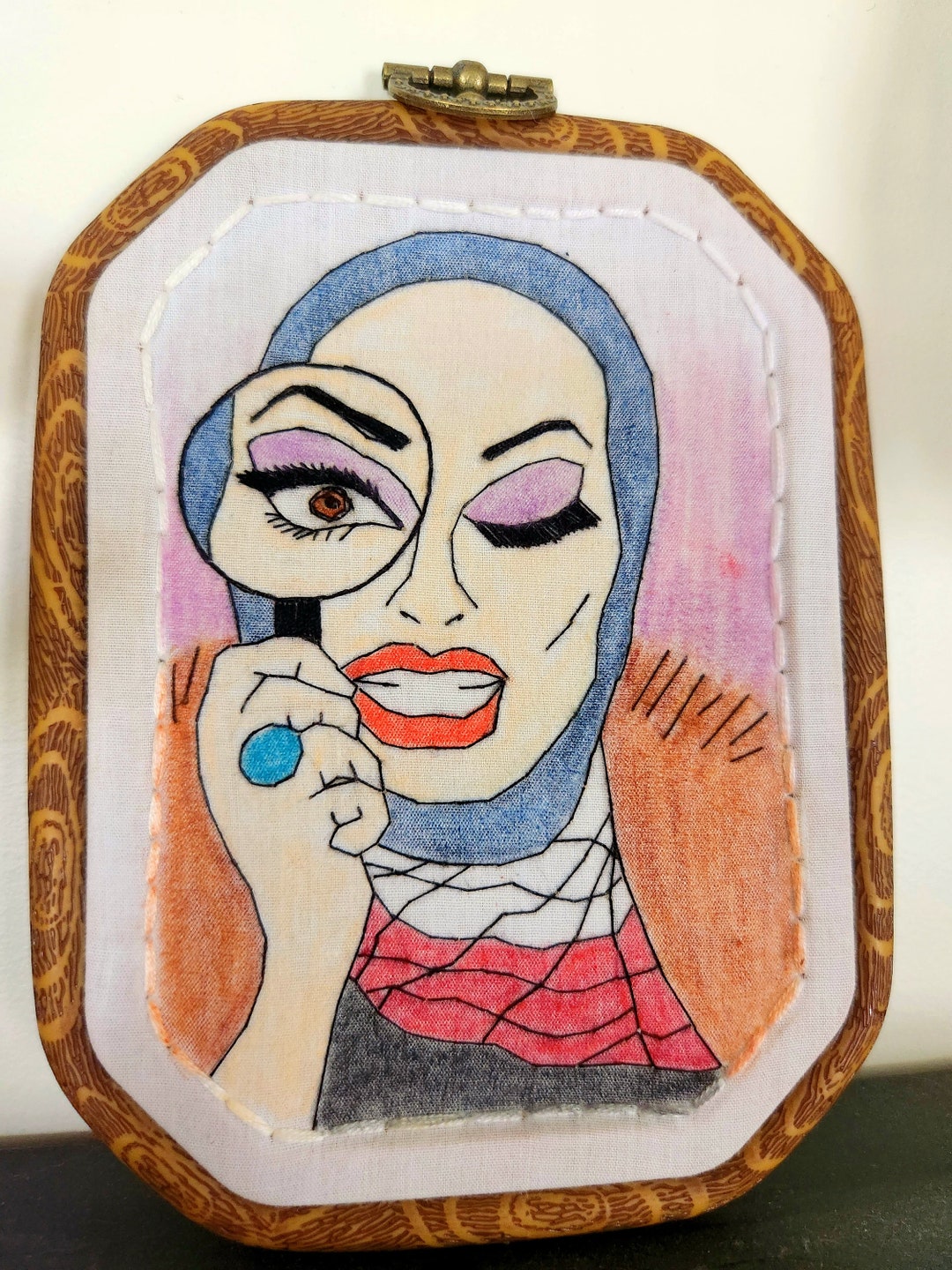 Jinkx Monsoon Snatch Game Little Edie Embroidery - Etsy
