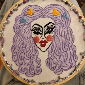 Crystal Methyd Drag Queen Embroidery Signature Make-up Mug 8" - Etsy