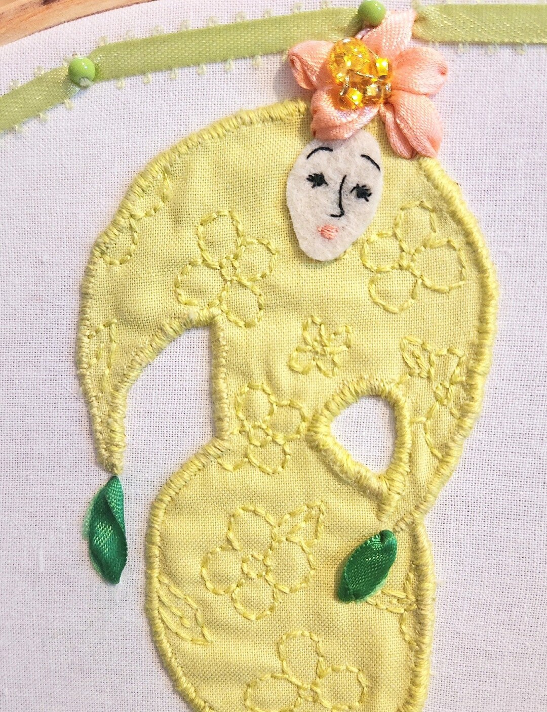 Nymphia Wind Plant Embroidery - Etsy