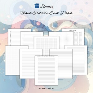 Editable Self-reflection Journal Canva Template Commercial & Personal ...