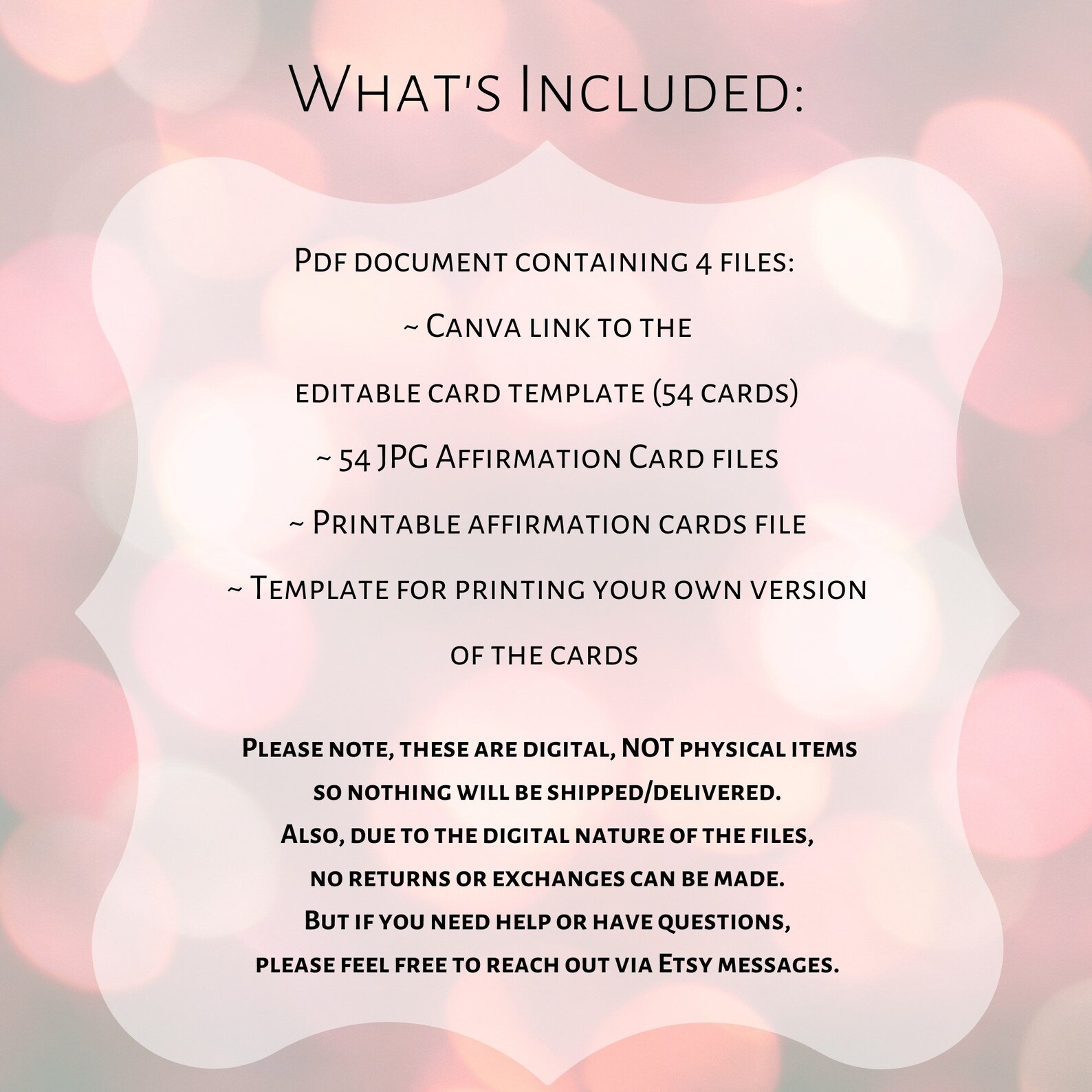 54 Editable & Printable Self-concept Custom Affirmation Cards | Canva ...