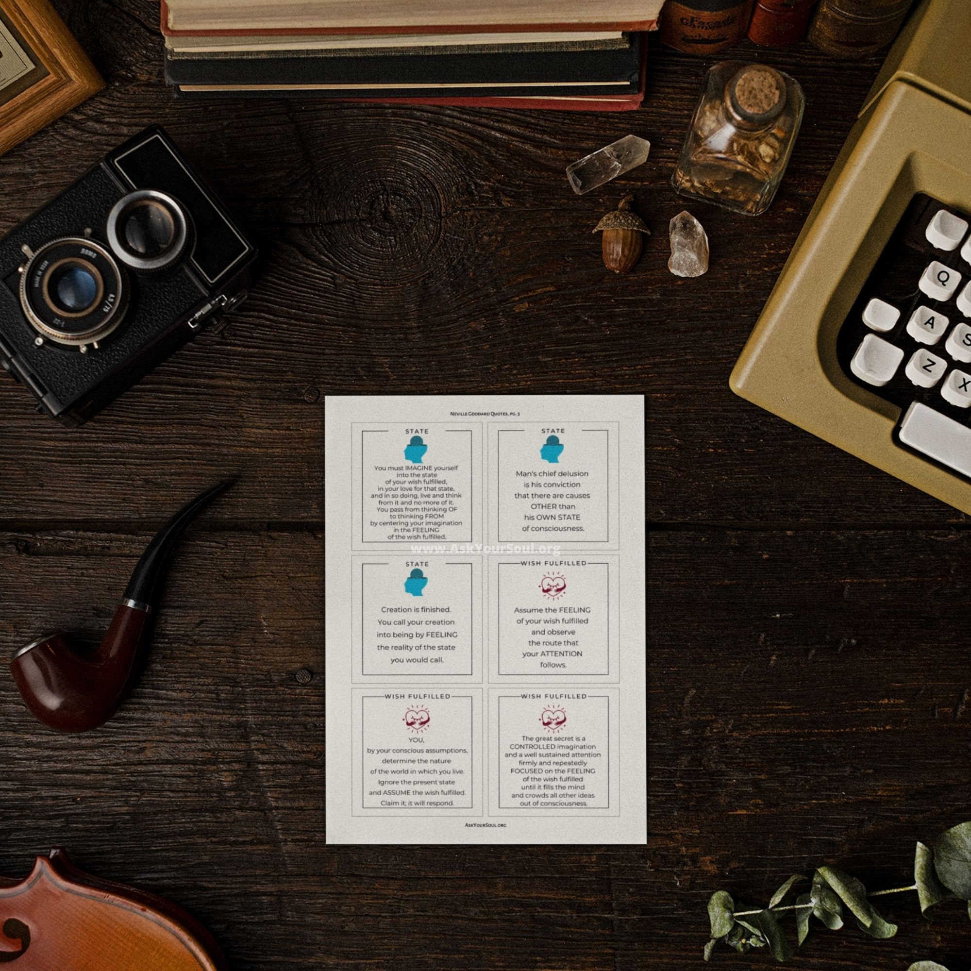 PRINTABLE Neville Goddard Quote Cards (black & White Version)|law of ...
