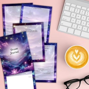 Editable Dream Journal Canva Template Commercial & Personal Use Done ...