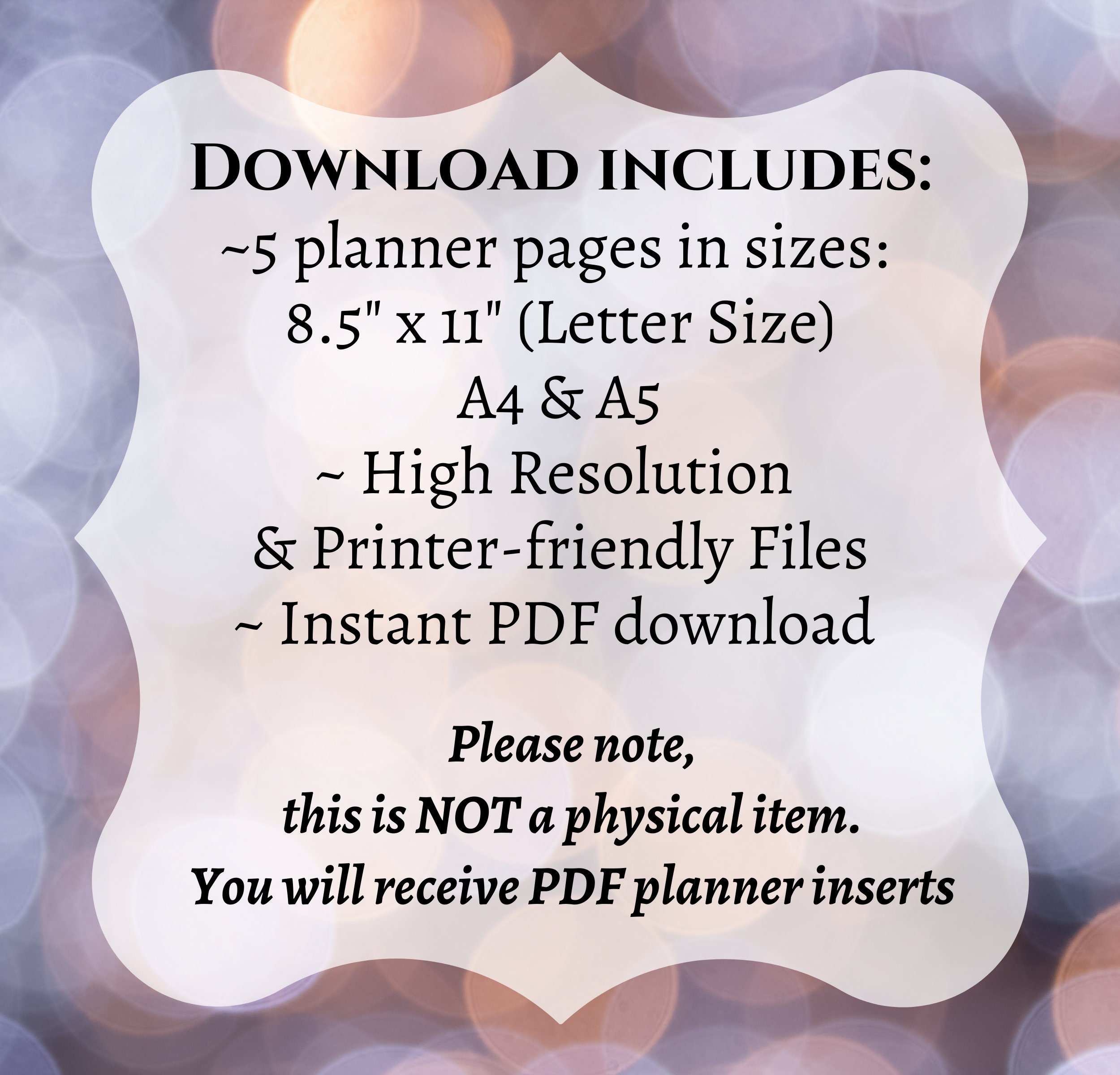 Undated PRINTABLE Weekly Planner | Mandala Planner | Geometric Flowers ...