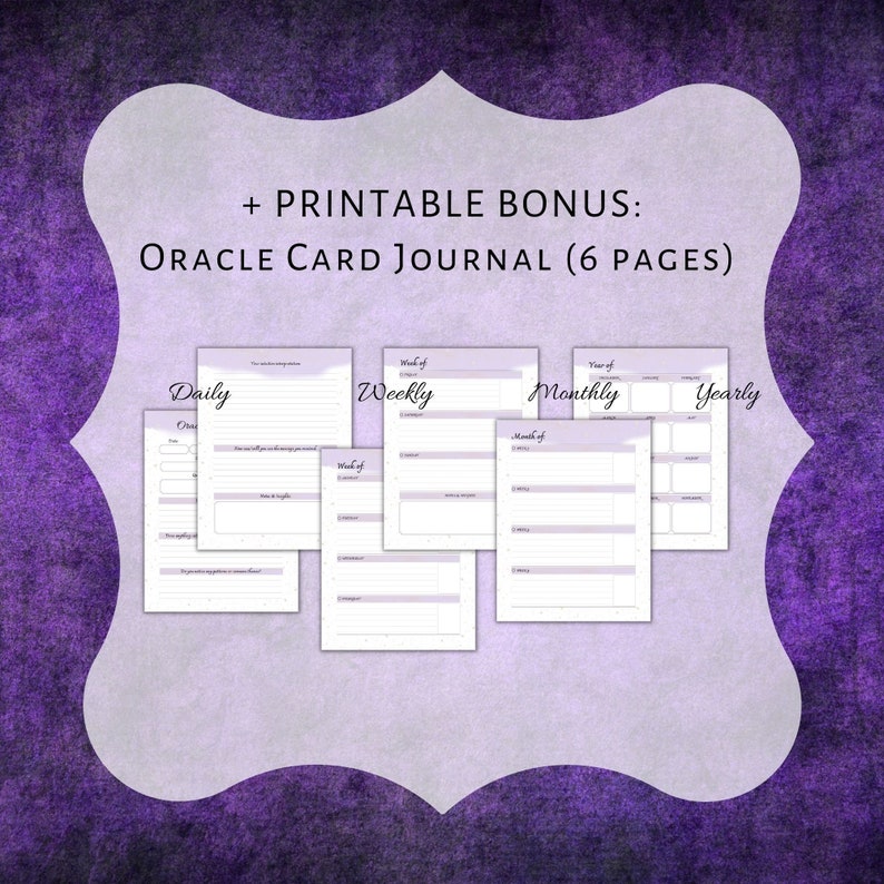 PRINTABLE Rider-waite Tarot Coloring Journal + Cheat Sheet | Adult ...