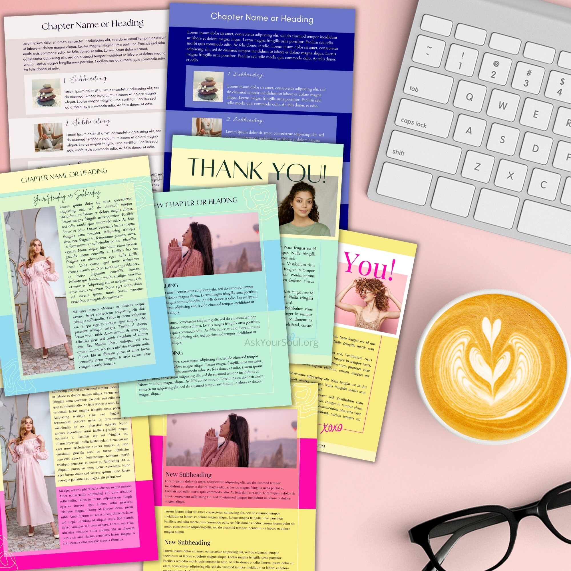 Editable Ebook Bundle Canva Template Commercial Personal Use Life Coach ...