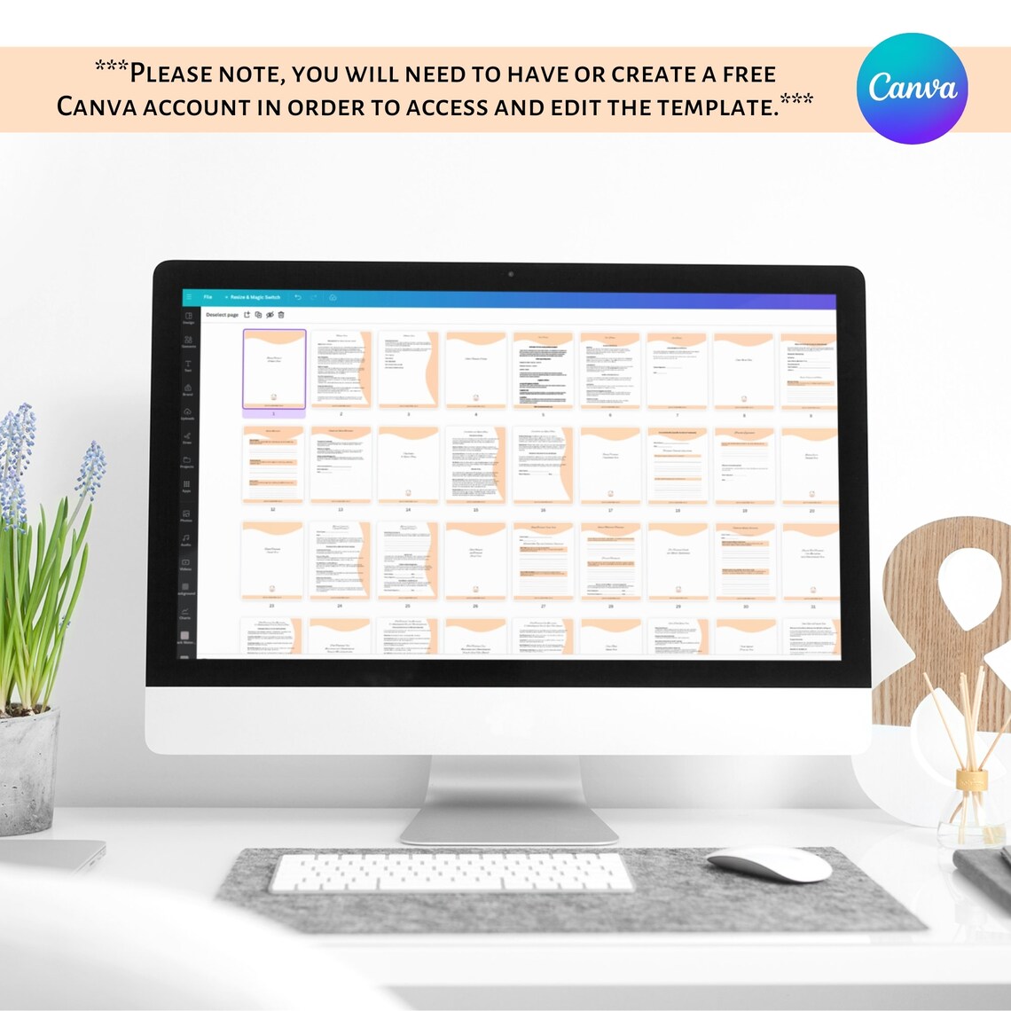 Editable Beauty Business Forms Canva Template Commercial and Personal ...