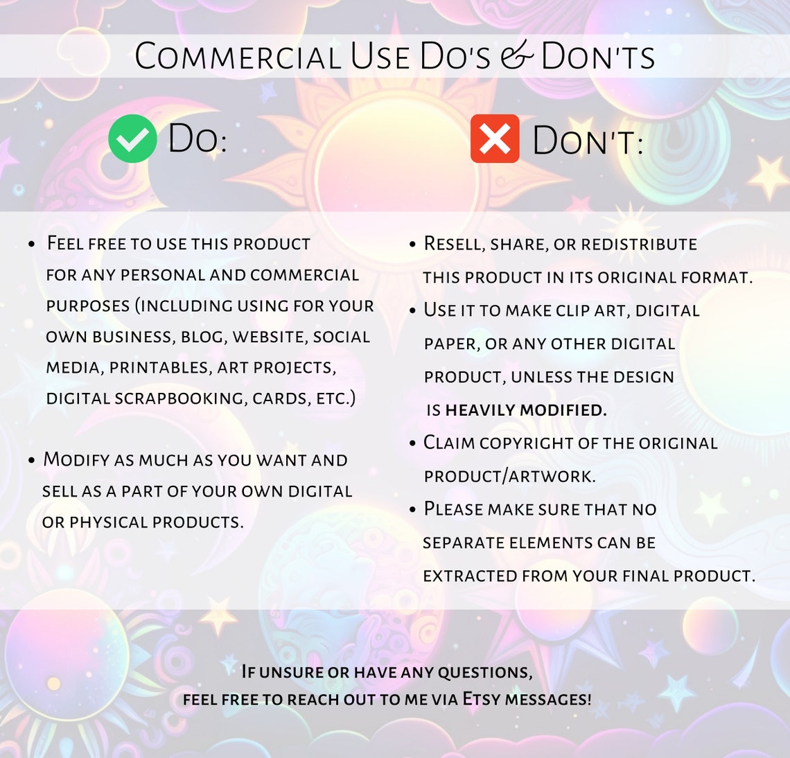 12 Celestial Digital Paper Pngs two Versions Commercial Use Colorful ...