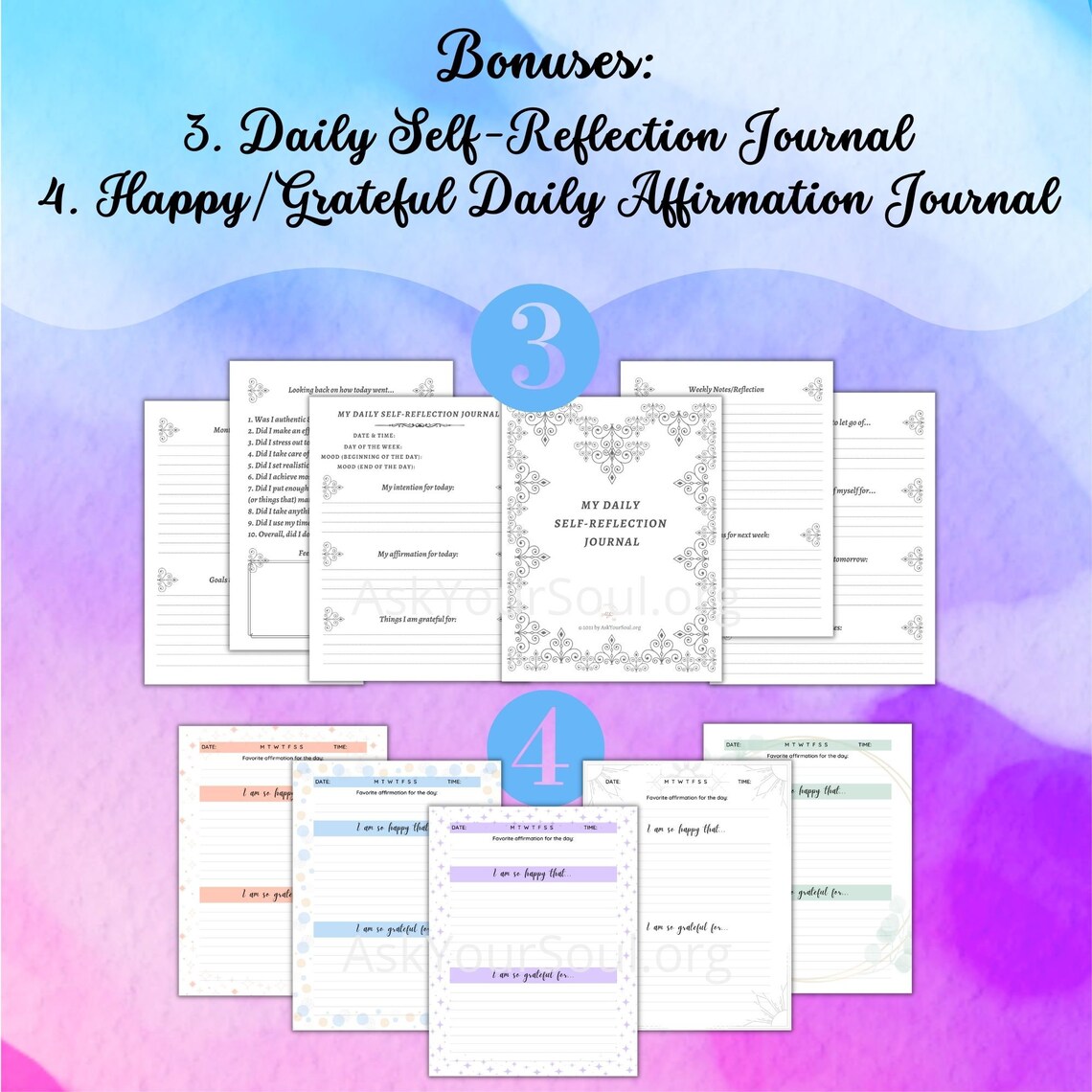 Printable Law of Assumption Vision Board Kit Neville Goddard ...