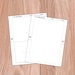 Editable Card Templates 5x7 and 4x6 (border & No Border) | Commercial ...