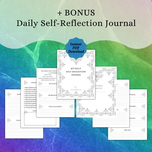 PRINTABLE Positive Affirmation Bundle Affirmation Worksheets - Etsy