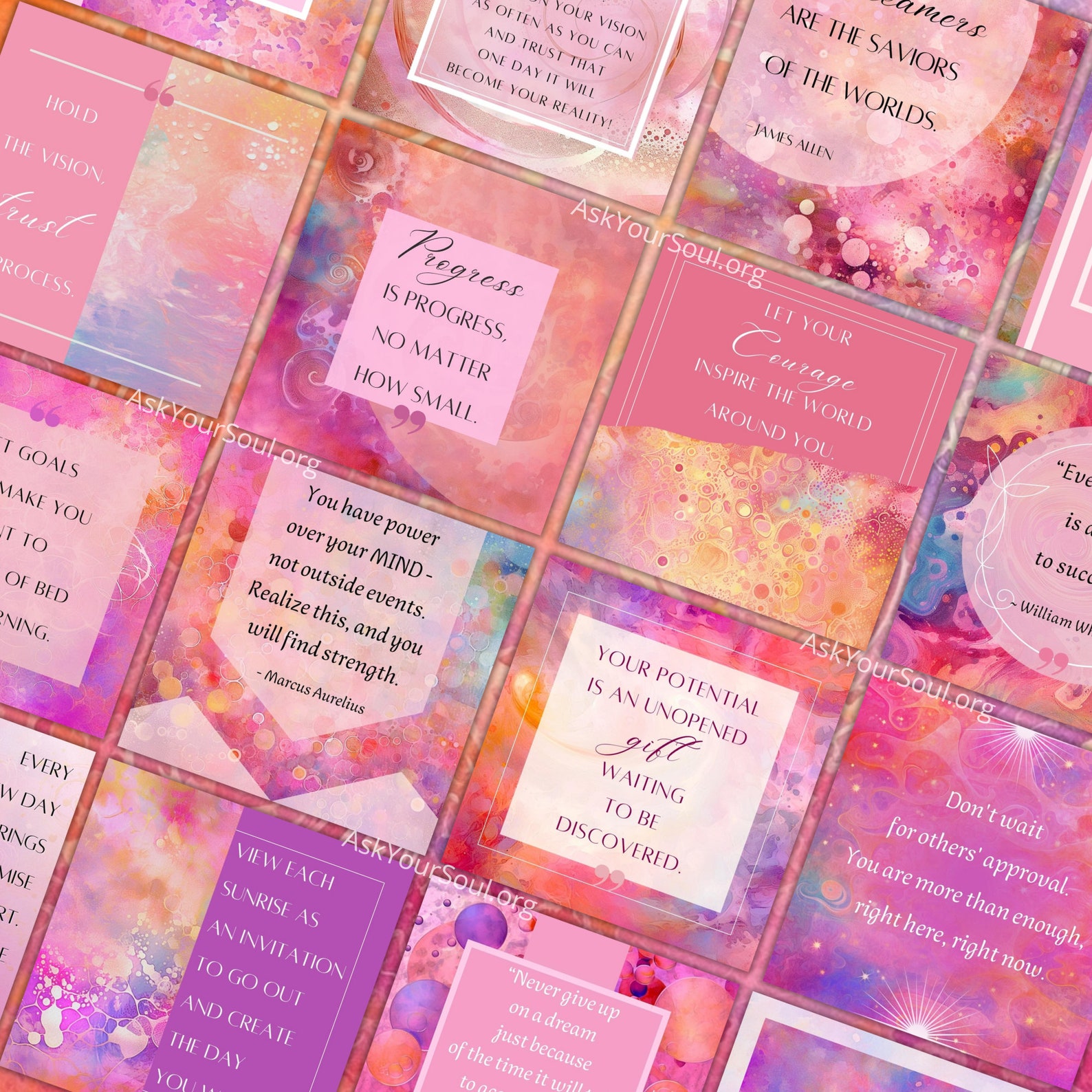 70 Editable Motivational Inspirational Quotes Instagram Posts - Etsy