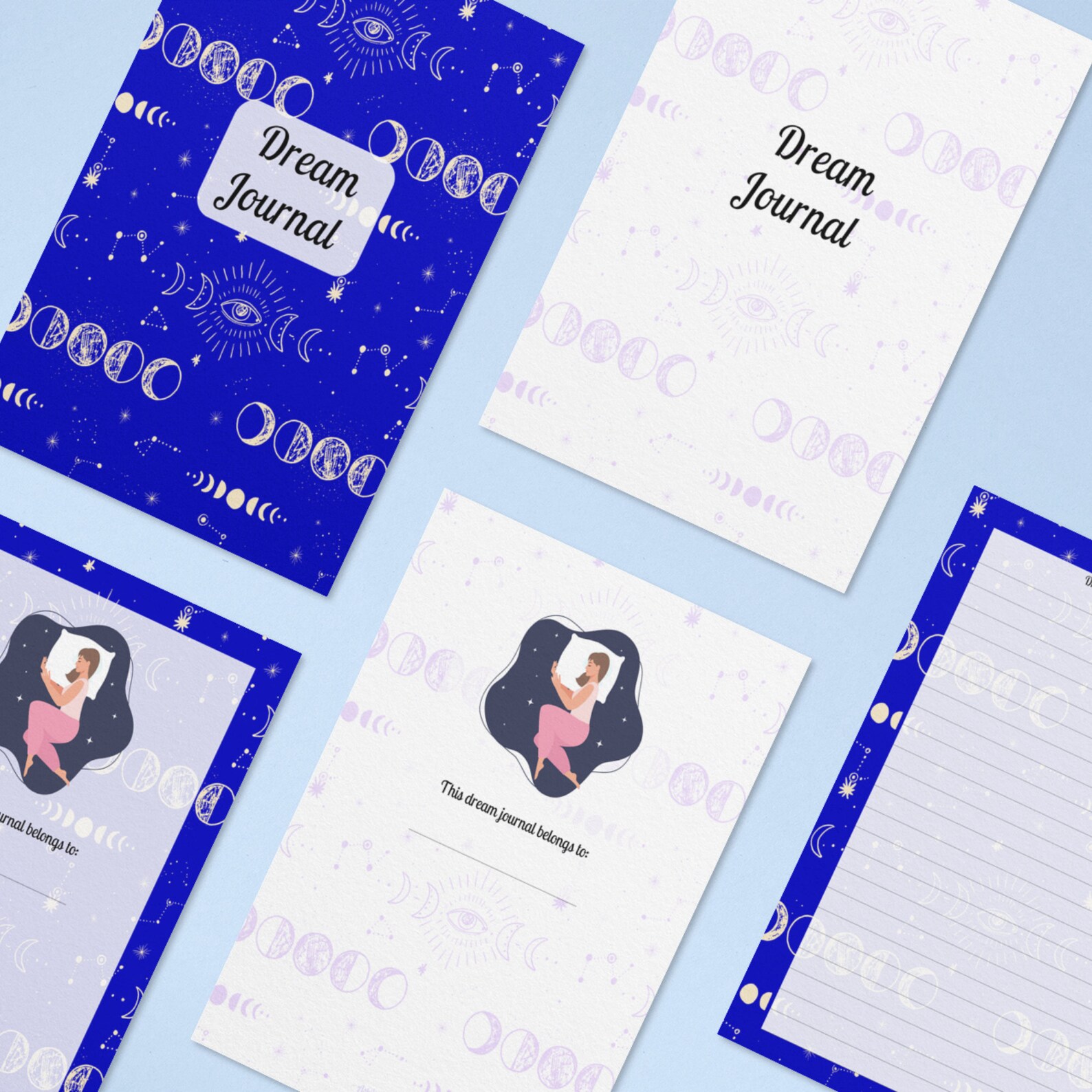 Printable Dream Journal for Dreams and Their Interpretations | Lucid ...
