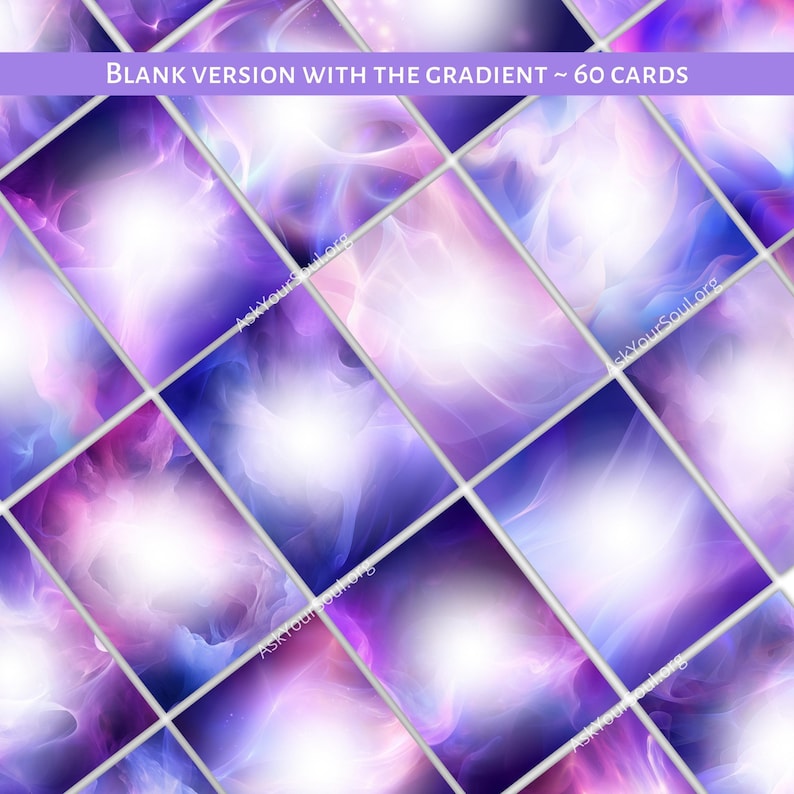 60 PRINTABLE Messages From the Universe Oracle Cards Personal Use ...