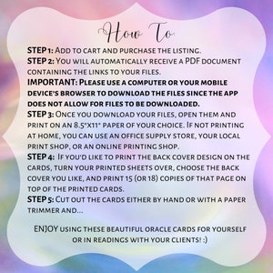 PRINTABLE Oracle Card Bundle: Love, Angel, Zodiac, Timing, Universe ...