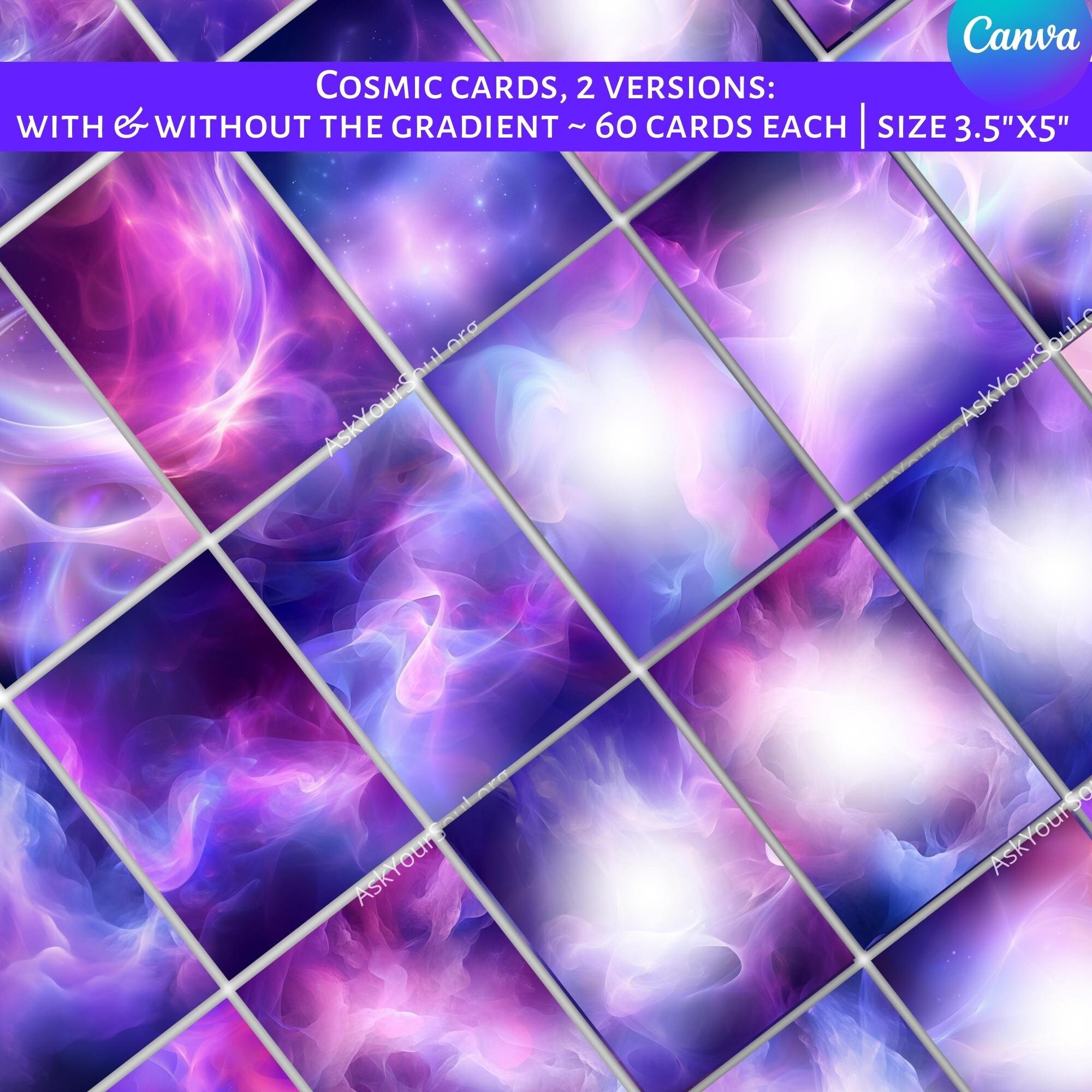 BUNDLE Colorful Editable Blank Cards Canva Template Commercial and ...