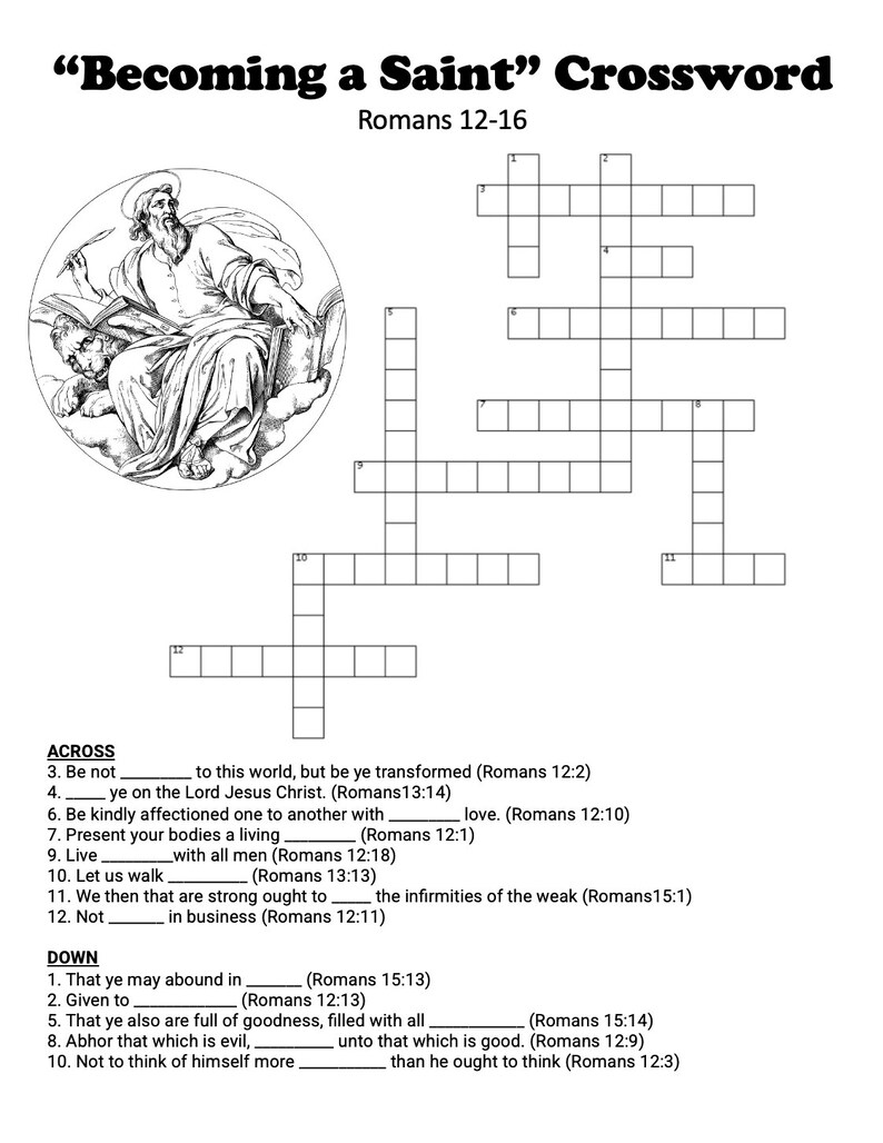 Romans 7-16 Slides + Handouts - Etsy