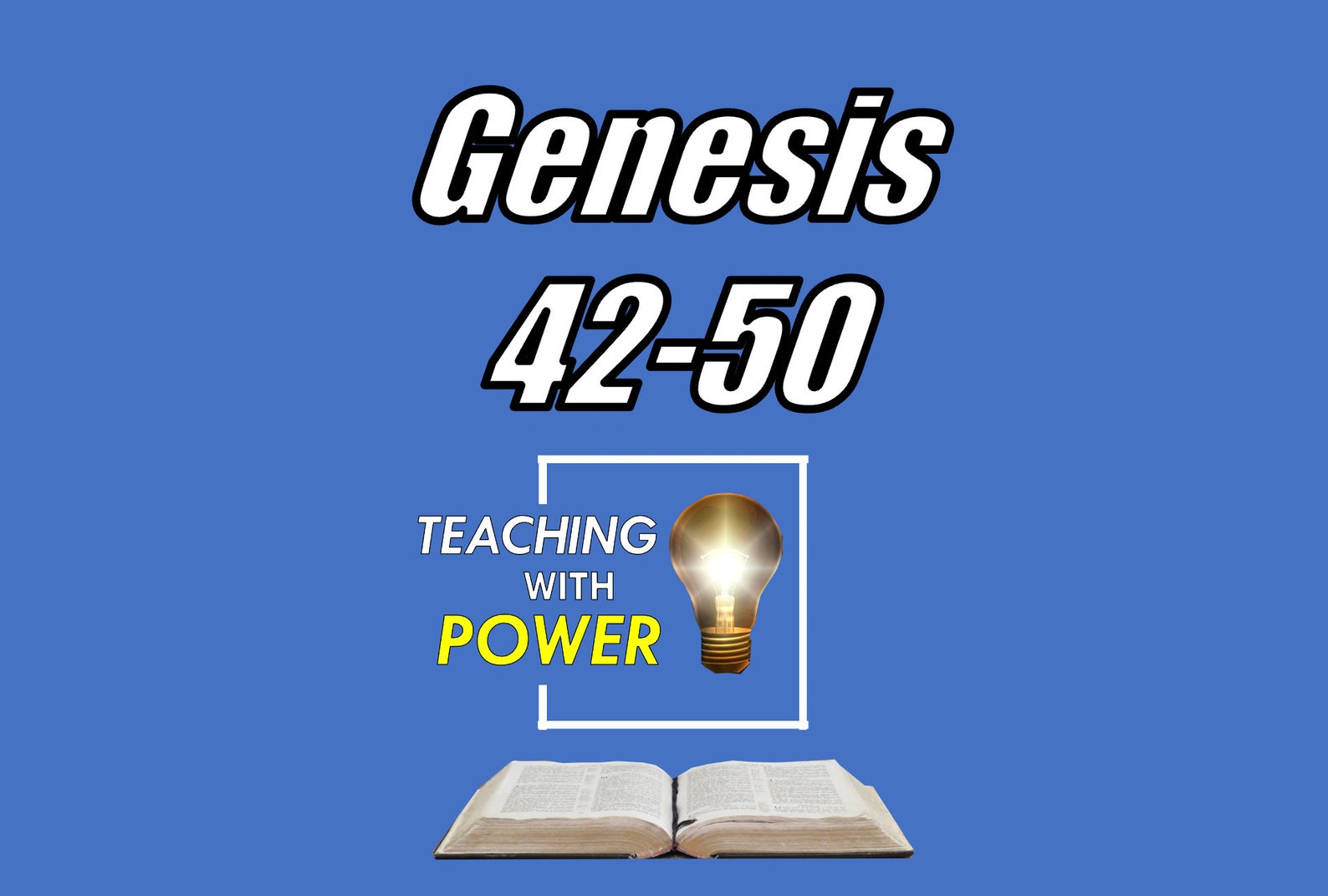 Genesis 42-50 Slides + Handouts - Etsy