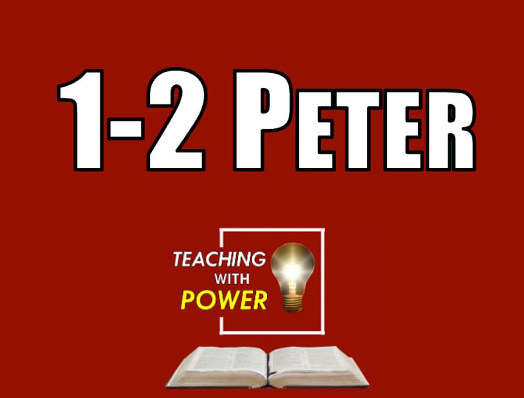 1-2 Peter Slides + Handouts - Etsy