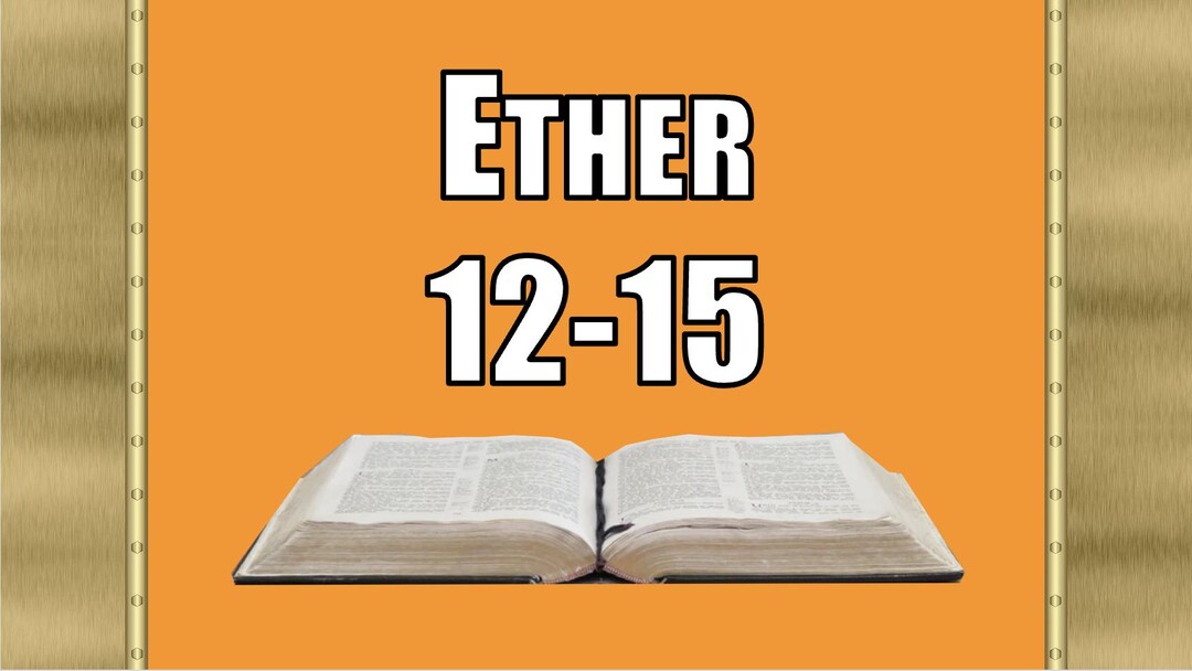 Ether 12-15 Slides + Handouts - Etsy
