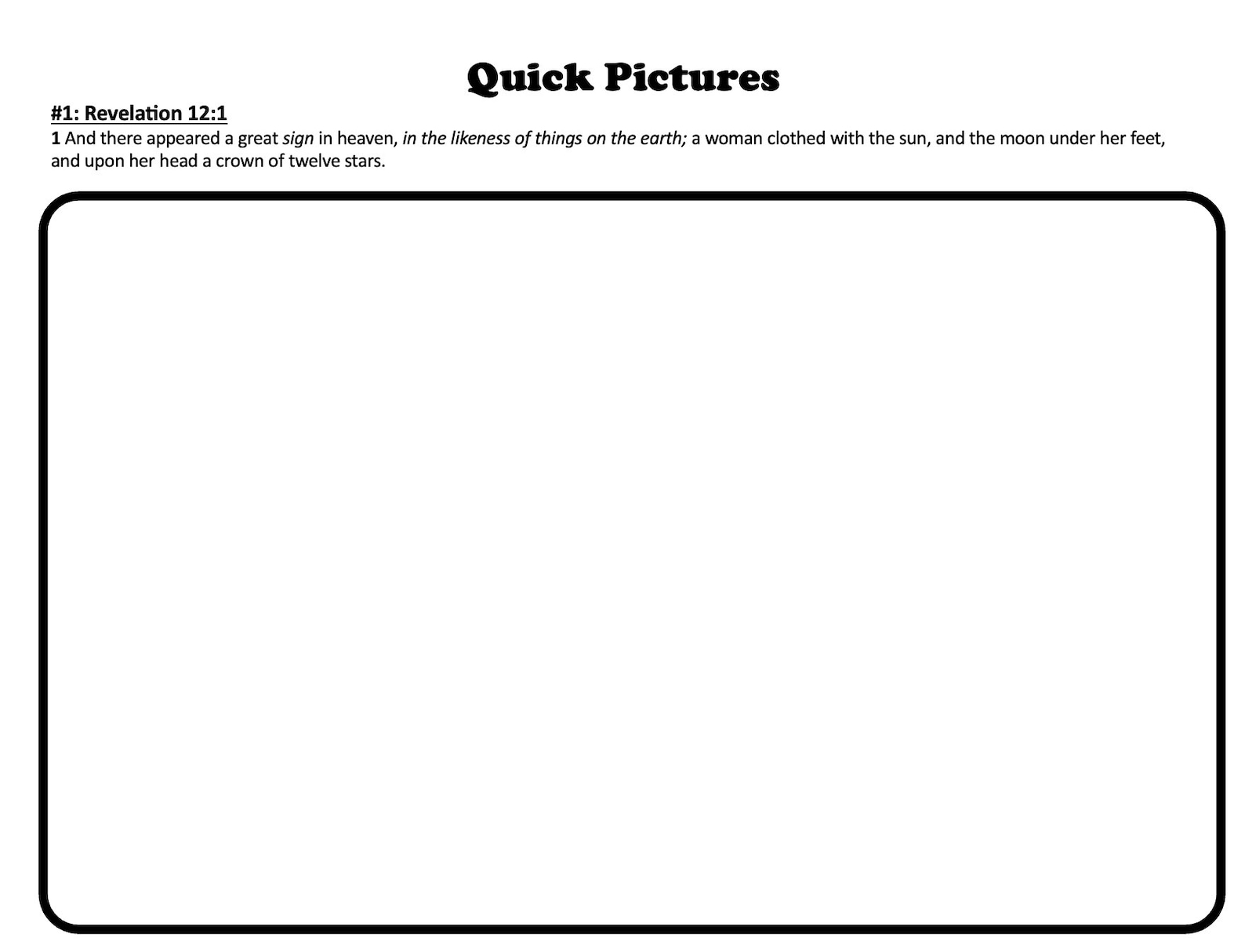 Revelation 7-12 Slides + Handouts - Etsy