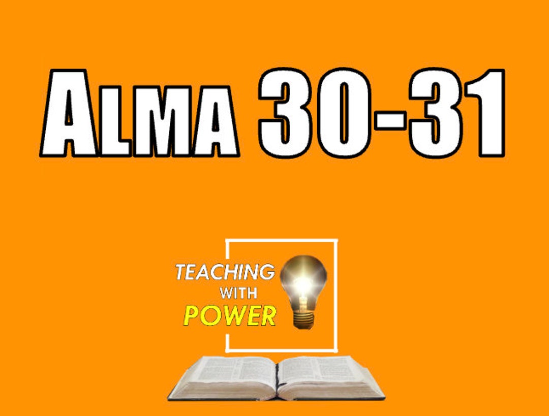 Alma 30-31 Slides Handouts - Etsy