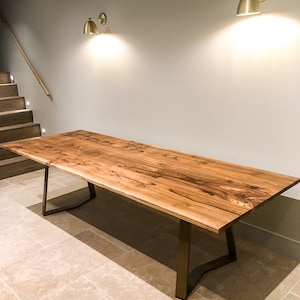 Reclaimed Elm Dining Table - Etsy