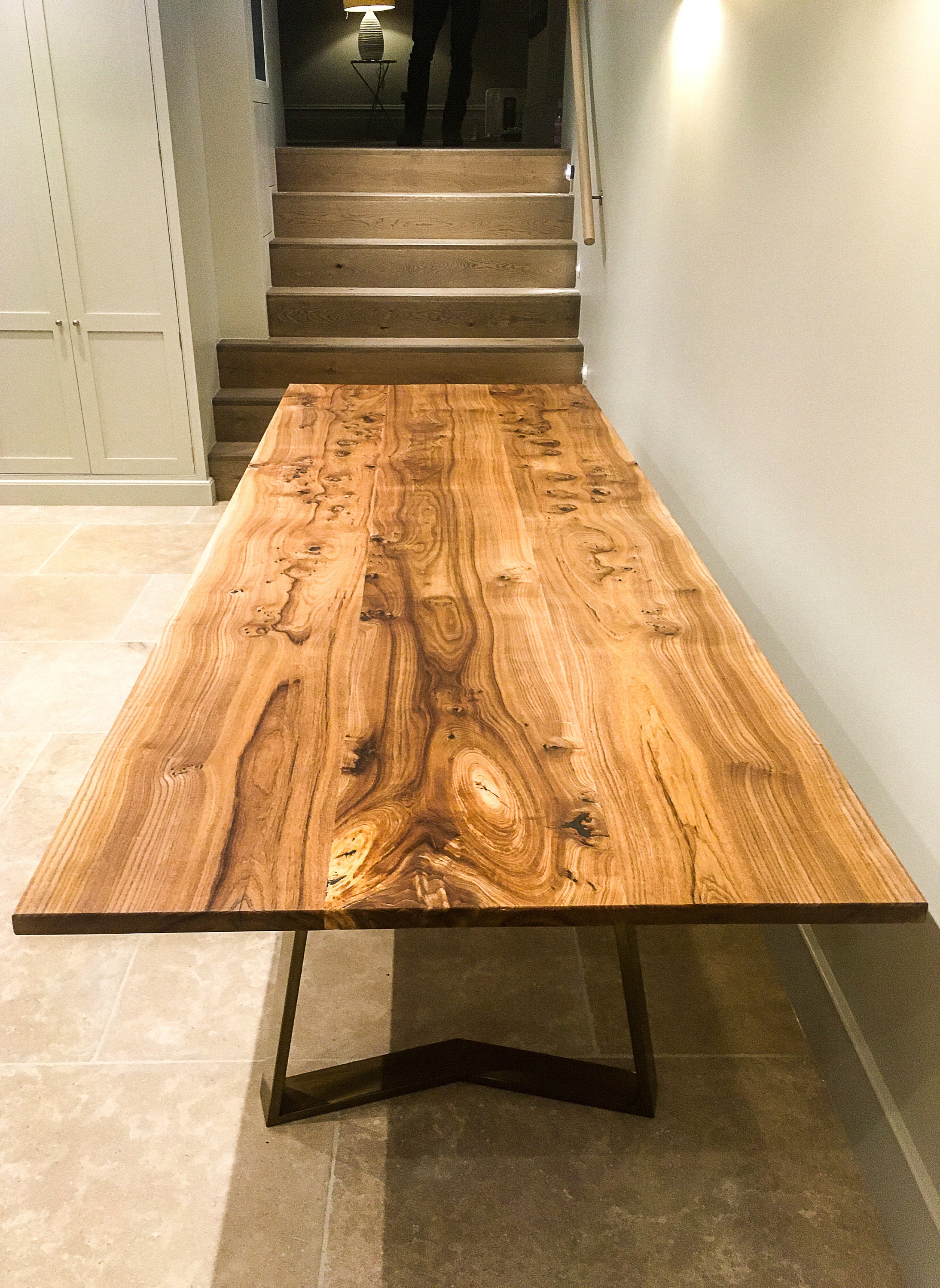 Reclaimed Elm Dining Table - Etsy