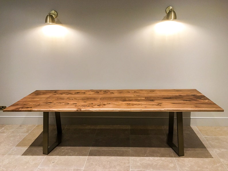 Reclaimed Elm Dining Table - Etsy