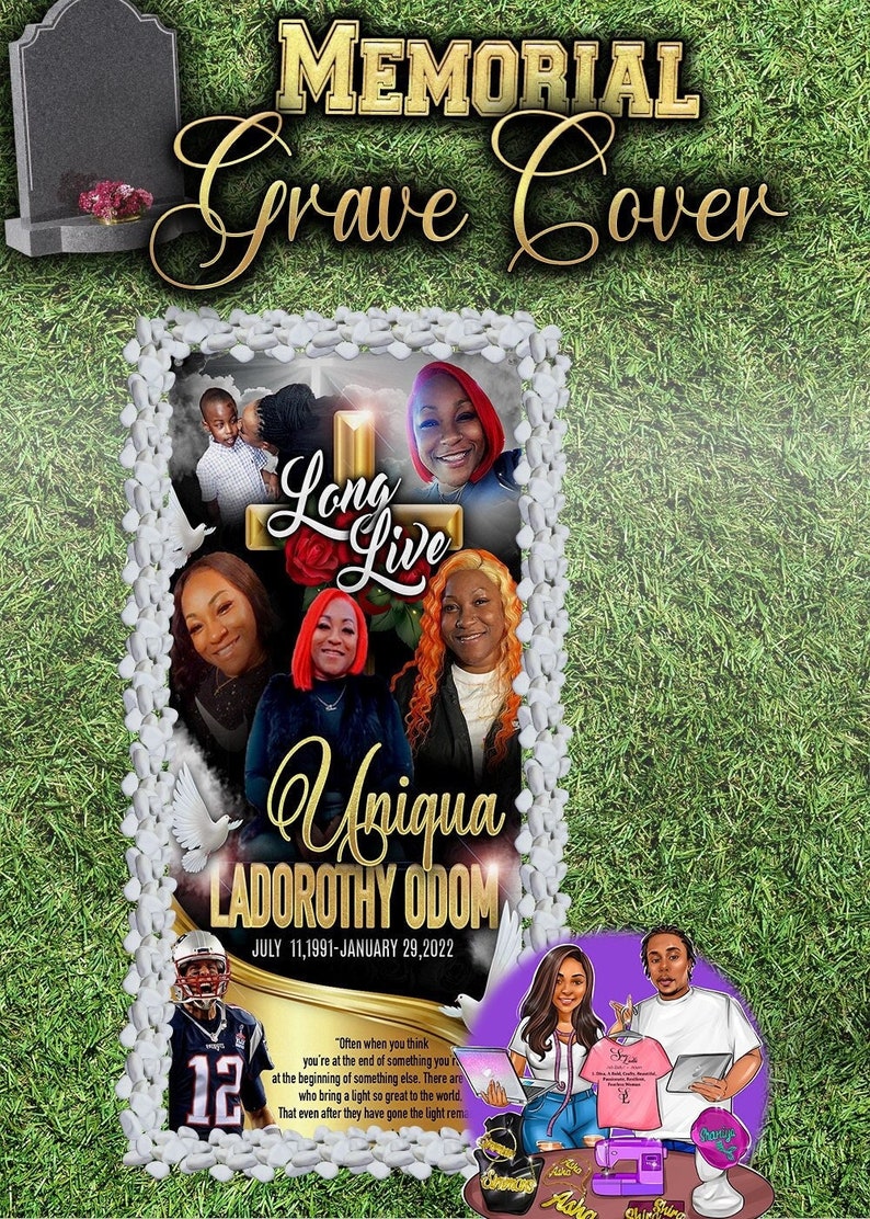 Memorial Grave Cover - Etsy