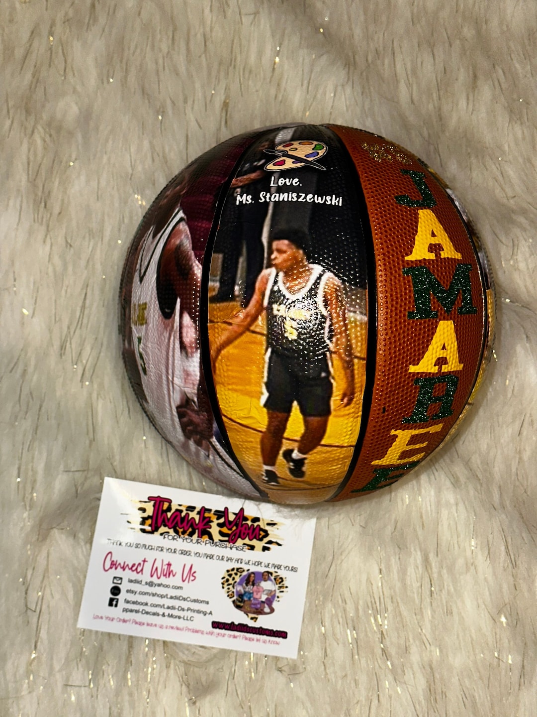 Personalized Photo Basketball | Customized Basketball | Senior Gift ...
