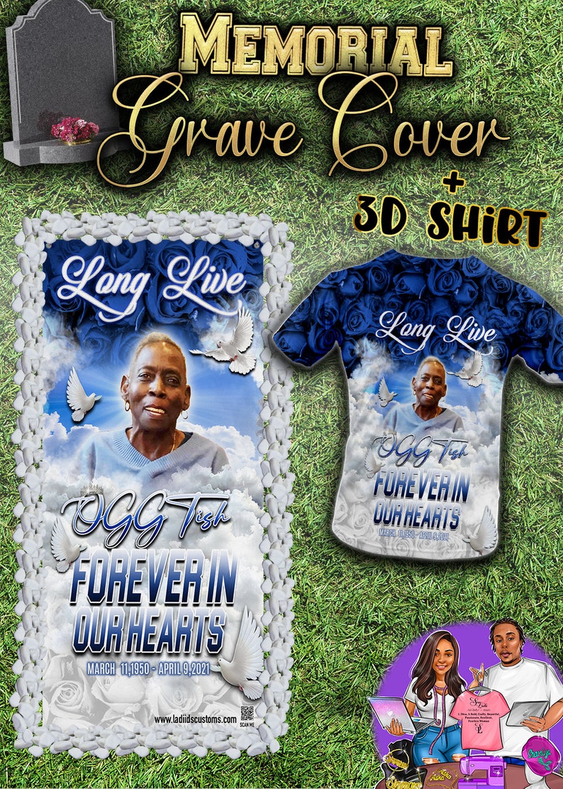 Memorial Grave Cover - Etsy
