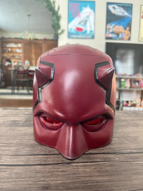 Daredevil Cowl. - Etsy UK