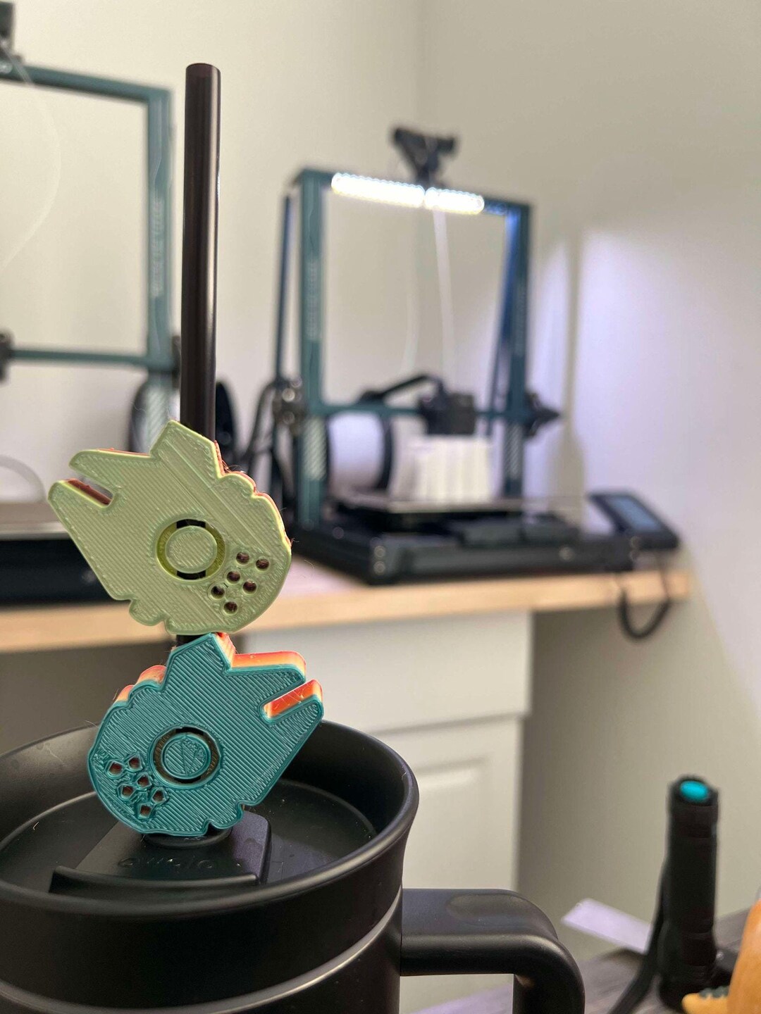 Millennium Falcon Straw Topper - Etsy